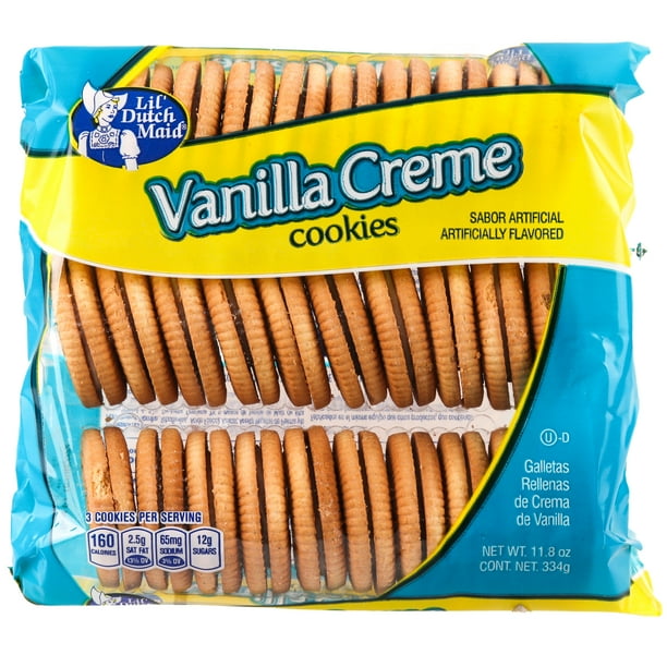 Little Dutch Maid Vanilla Creme Filled Cookies 11.8 oz. - Walmart.com