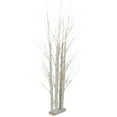 Northlight 4' LED Lighted White Birch Twig Tree Cluster Christmas ...