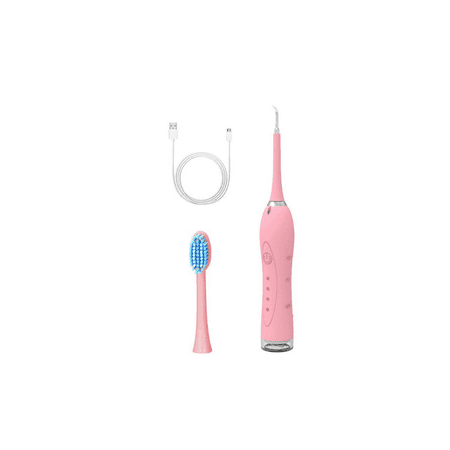 Qianli Smart pink ultrasonic teeth cleaning device | Walmart Canada