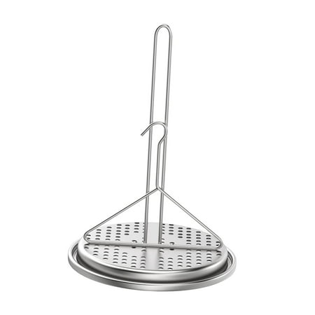 Vertical Turkey Frying Rack Detachable Holder Base, with Lifter Hook ...