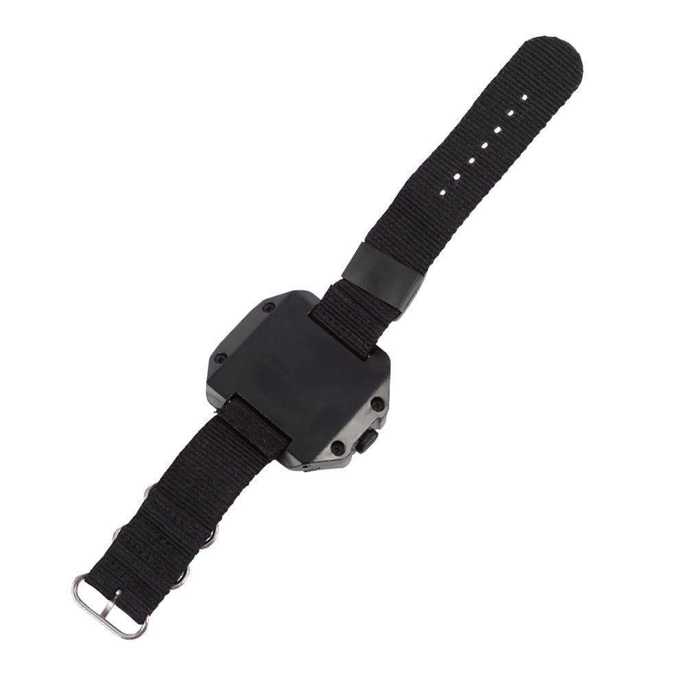 Reloj de pulsera LED linterna recargable USB con pantalla de reloj LED ...