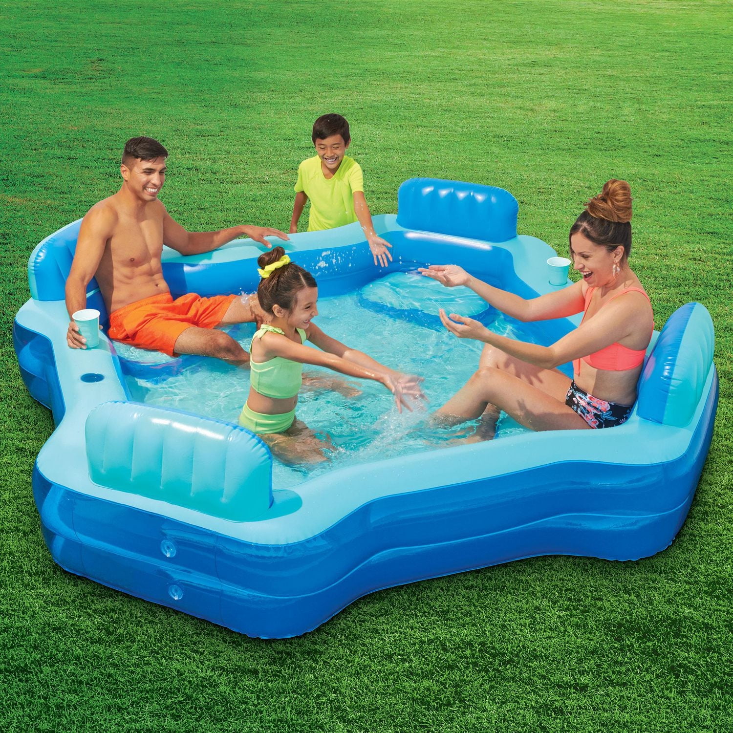 Click here for Bluescape Deluxe Comfort Pool  Soft Sided Above Gr... prices