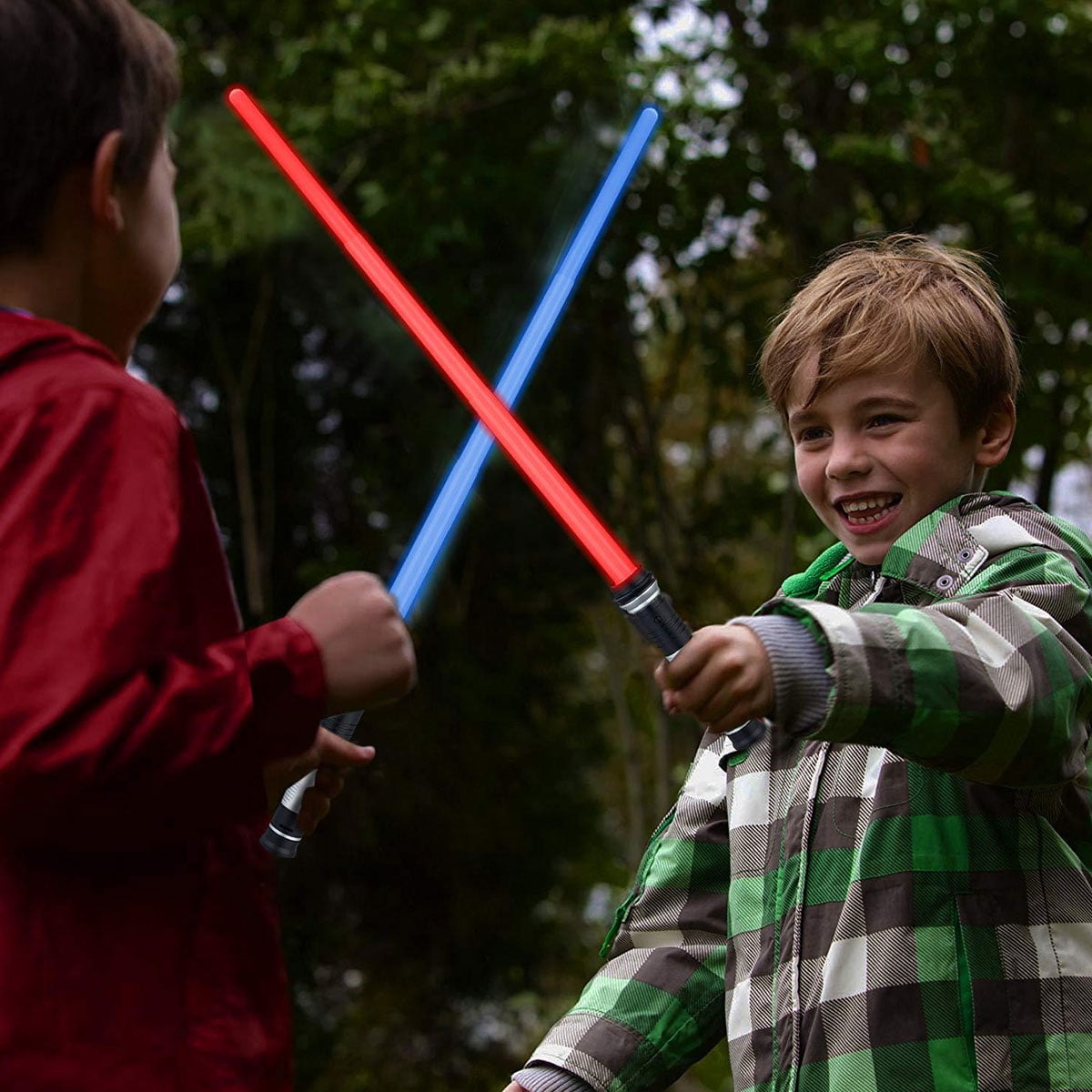 Buy 2Pcs Lightsabers for Kids 7 Colors Changeable Light-up Sword with ...