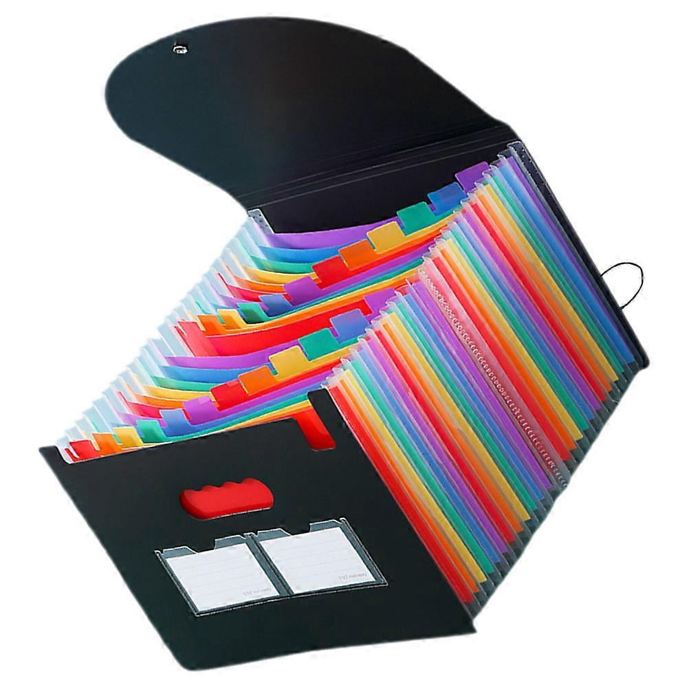 File Organizer 24 layer Accordion Folder Organizer A4 Size Paperwork ...