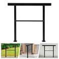 Miumaeov 23/36/44 inch Handrail for Outdoor Steps Transitional Handrail ...