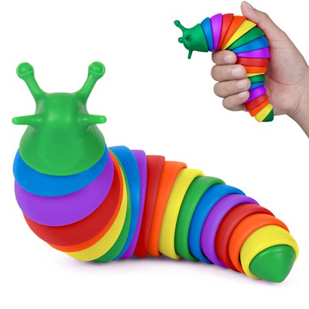 IFiwin Fidget Slug, Sensory Slug Toys for Autistic children and Adults ...