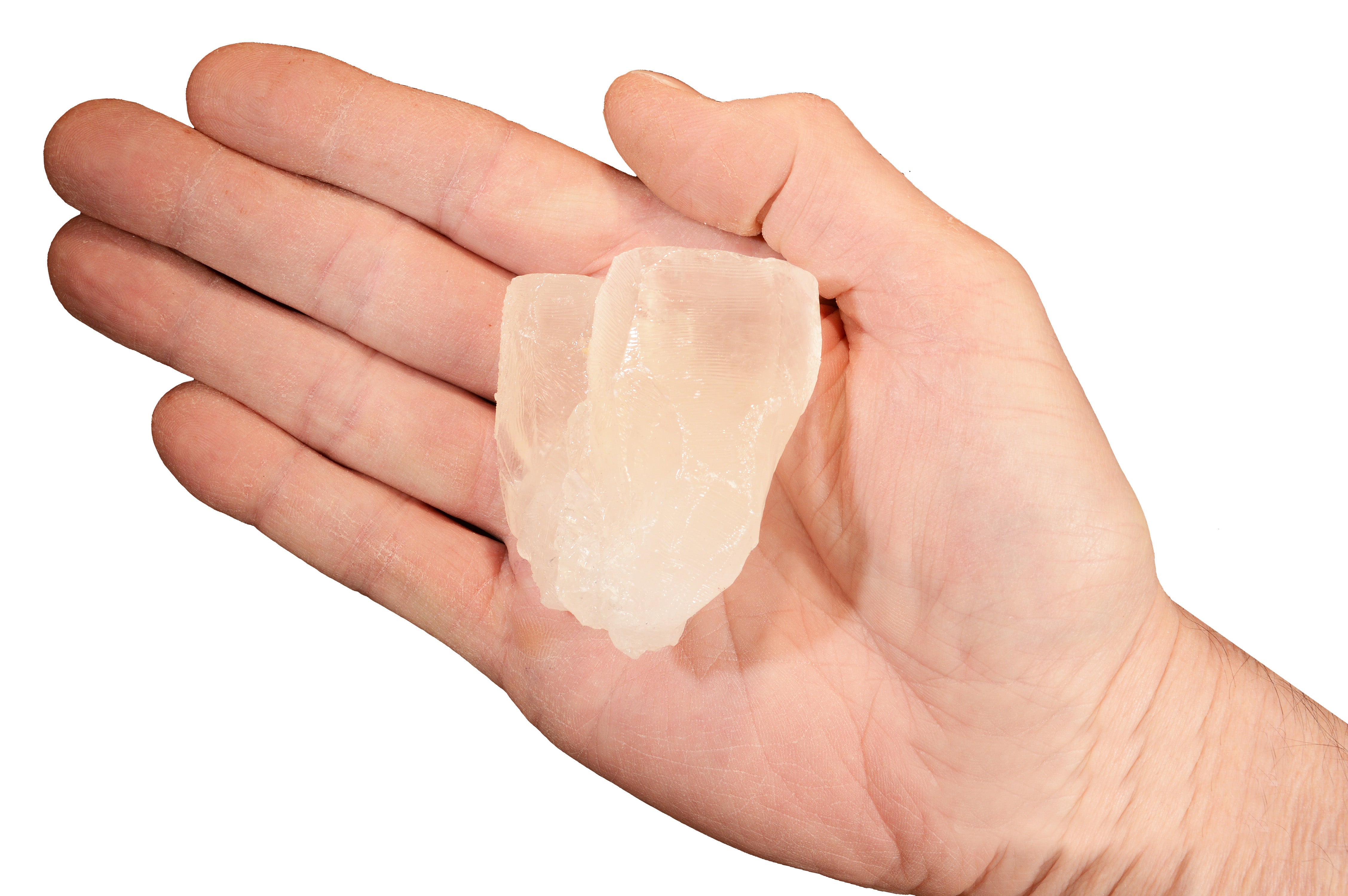 Kidz Rocks Ice Calcite 3 1/2" 7-10 oz Raw Chakra Healing Crystal Rock ...
