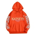 Katse-ye Hoodies Unisex Cozy Long Sleeve Sweatshirt Fashion Graphic ...