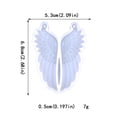 Angel Wing Decor Earring Silicone Mold Suitable for Epoxy Resin Craft ...