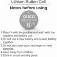40 Pack CR2032 Batteries, 3V Lithium Coin Battery for Small Electronic ...