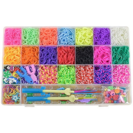 Color Random Colorful Rubber Bands DIY crafting rubber bands kit; Kit ...