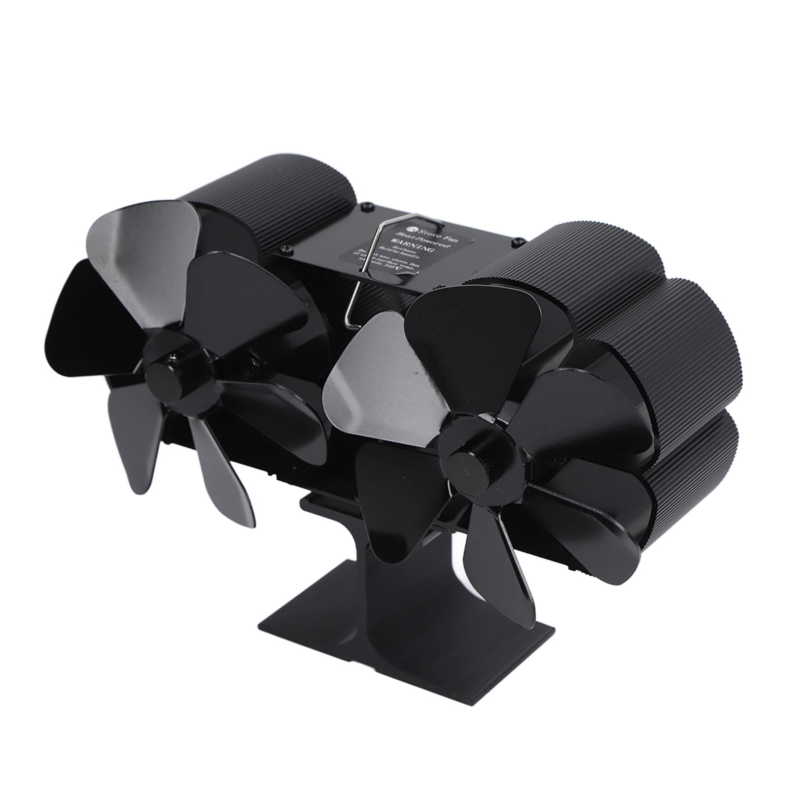 Fireplace Fan,6 Blades Heat Powered Blades Stove Fan Heated Fireplace ...