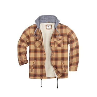 Rothco Extra Heavyweight Buffalo Plaid Sherpa Lined Flannel Shirts ...