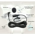 Pekkaxy 2.5mm Plug Microphone Compatible Replacement for Pioneer AVH ...