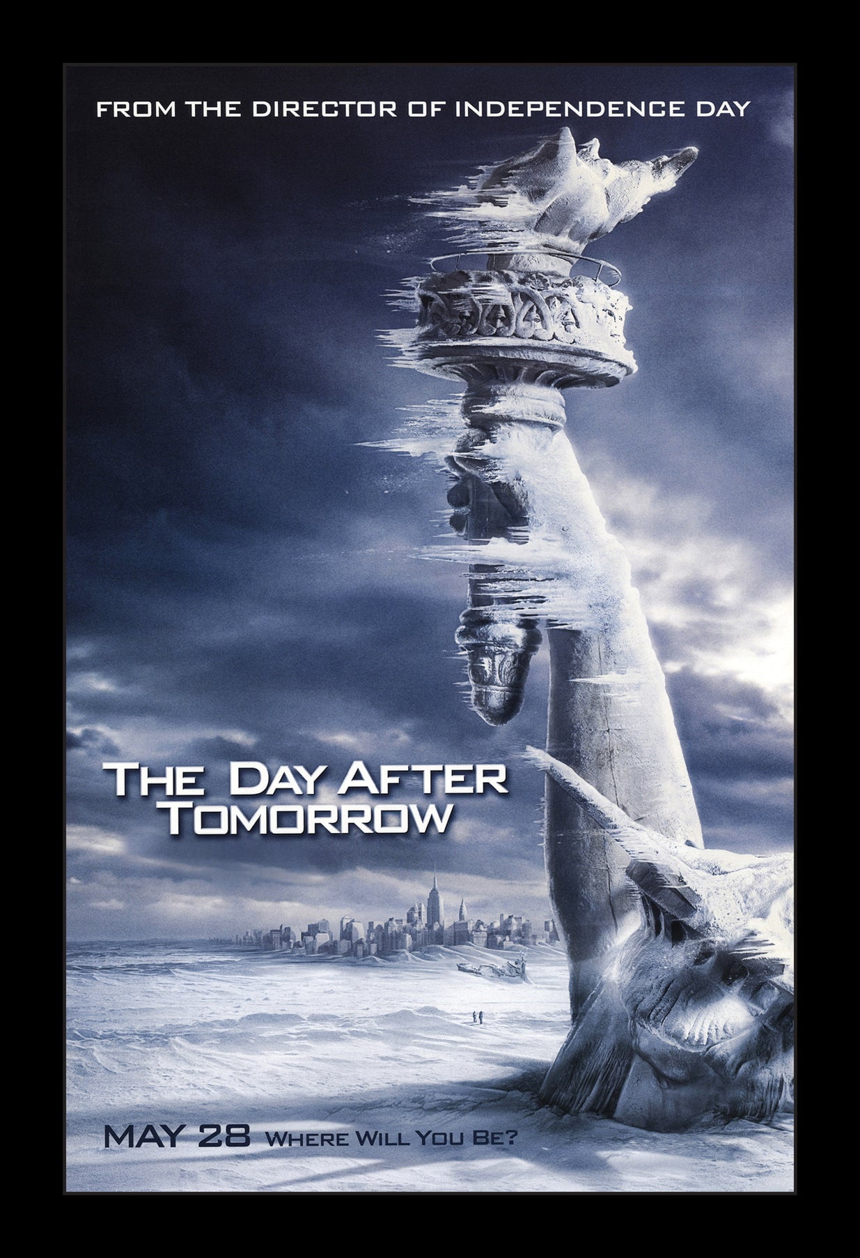 THE DAY AFTER TOMORROW - 11x17 Framed Movie Poster - Walmart.com