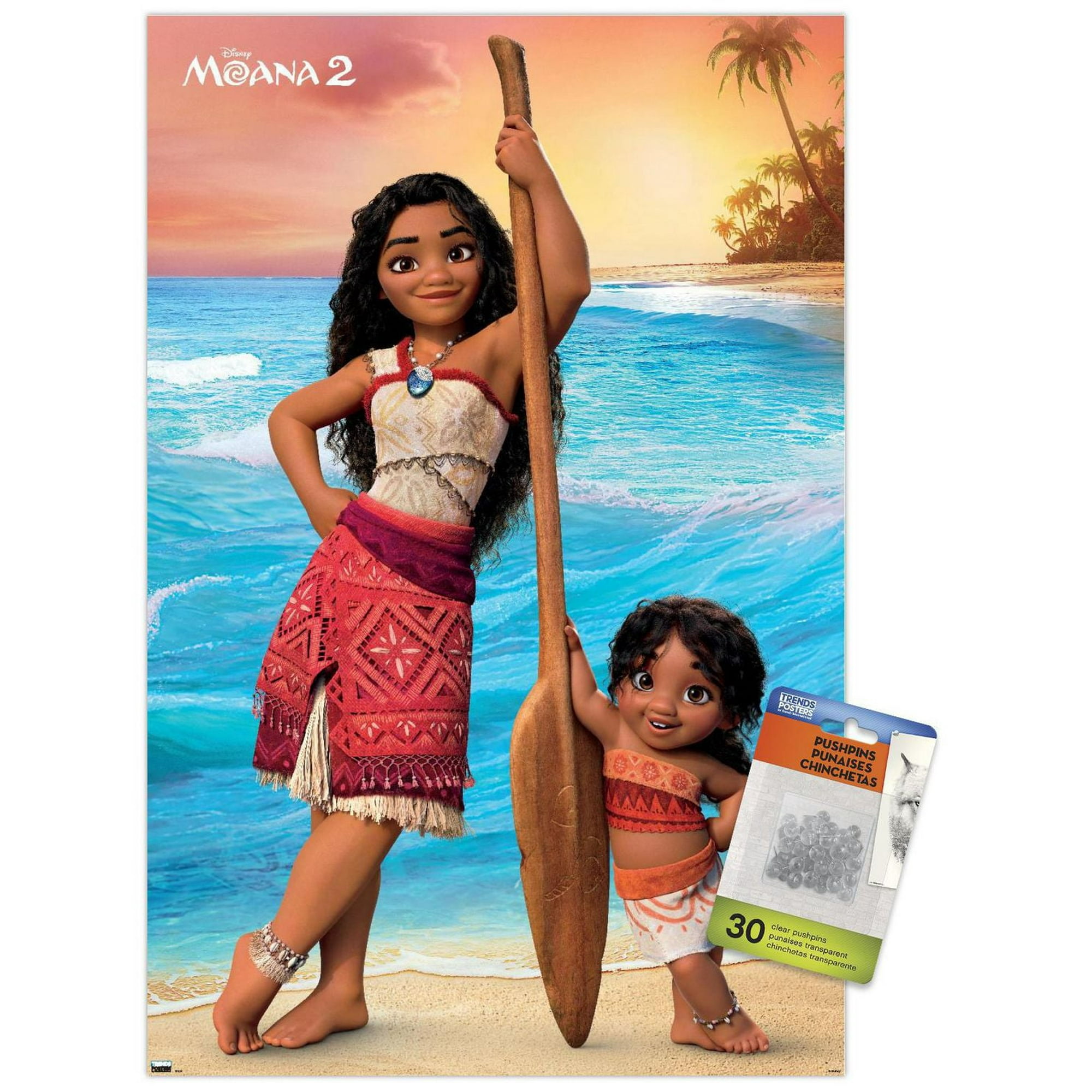 Click here for Trends International Disney Moana 2 - Moana And Si... prices