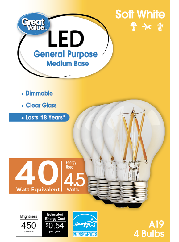 Dimmable Light Bulbs in Light Bulbs - Walmart.com