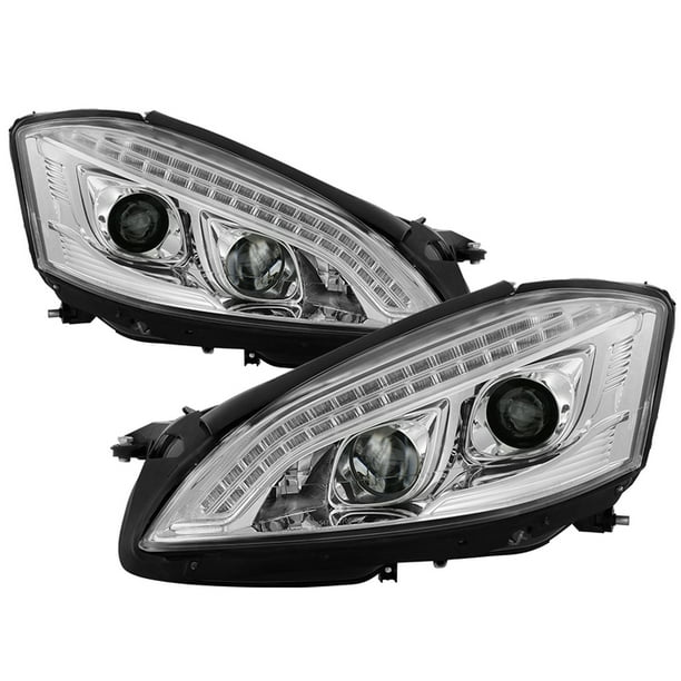For 07-09 Mercedes Benz E350 4dr W211 Sonar DRL LED Projector ...