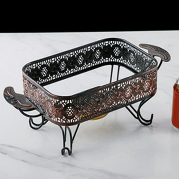 Iron Fish Roasting Rack Deep Baking Pan with Two handles Accessories ...
