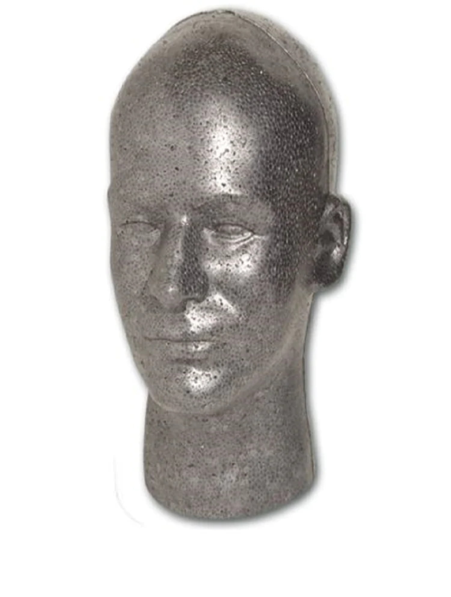 Male Face Styrofoam Mannequin Head - Walmart.com