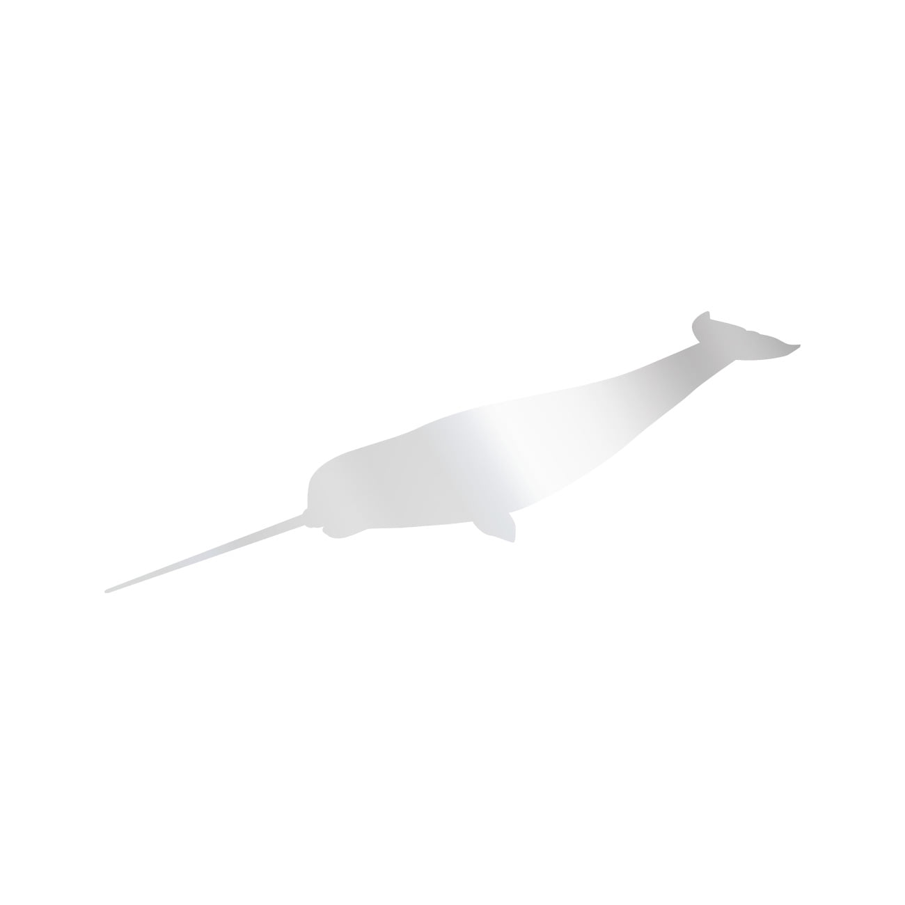 Narwhal Sticker Decal Die Cut - Self Adhesive Vinyl - Weatherproof ...
