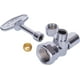Quarter-Turn, Angle Loose Key Valve, 1/2 FIP x 3/8" OD Comp - Walmart.com