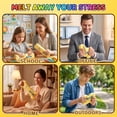 10in Giant Butter Squishy, Jumbo Big Butters 14oz Squeeze Stress Balls ...