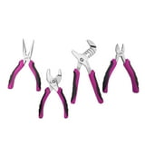The Original Pink Box PB4PL 4-Piece Plier Set, Pink - Walmart.com