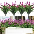 Artificial Dog Tail Grass Bouquet Five Head Nine Tail Decorative Faux ...