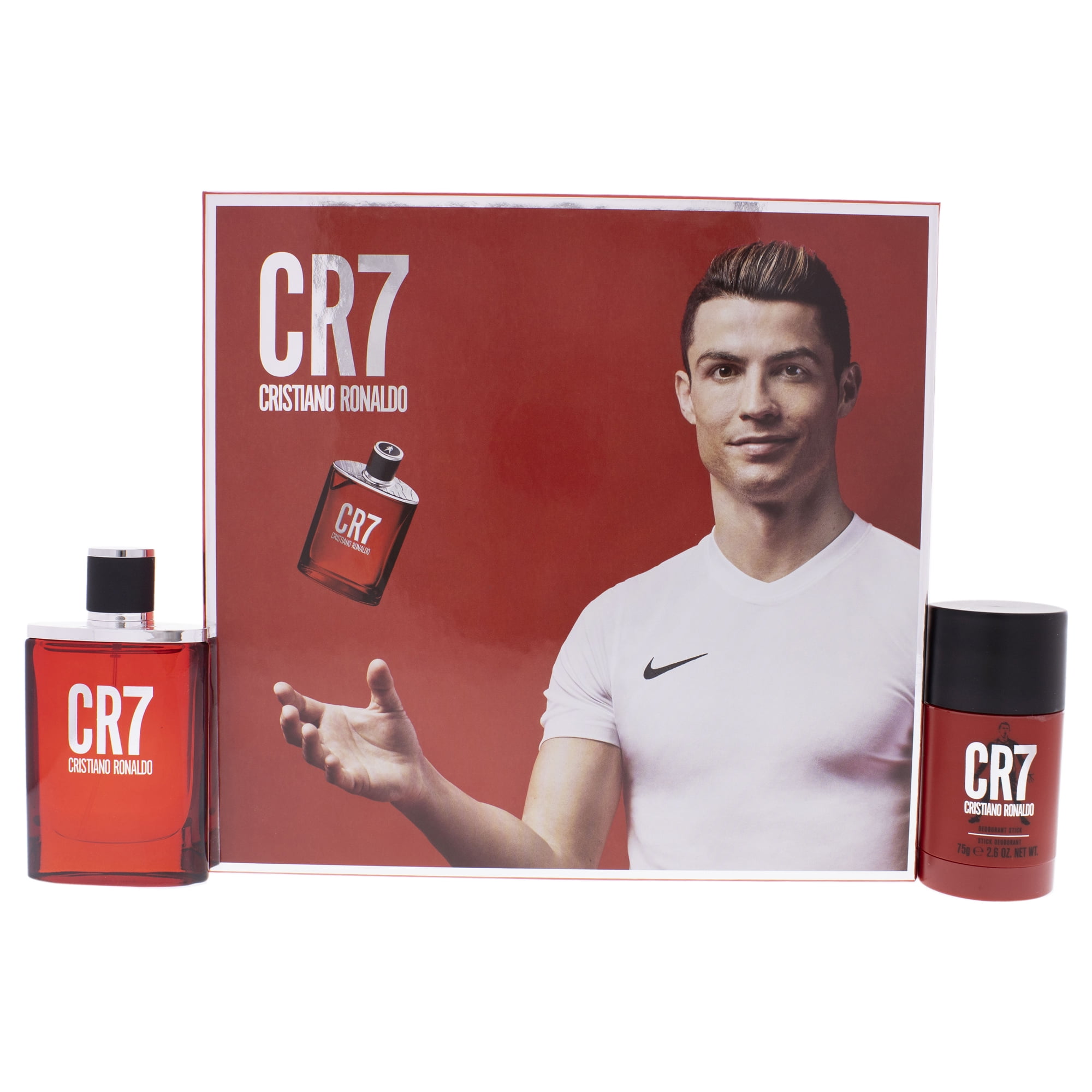 CR7 by Cristiano Ronaldo for Men - 2 Pc Gift Set 1.7oz EDT Spray, 2.6oz ...