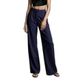 Asgosdo Dress Pants for Women High Waisted Solid Color Wide Leg ...