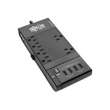 Tripp Lite SWIVEL6USB Protect It! 6-Outlet Surge Protector with 3 ...