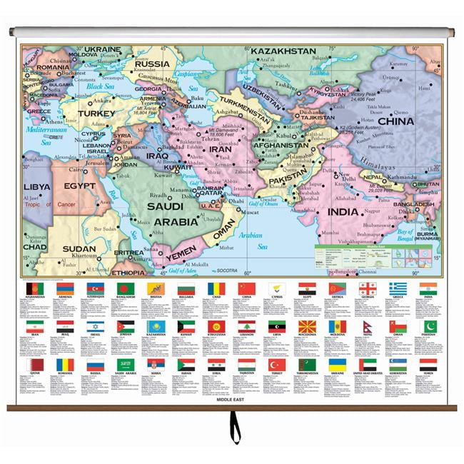 Univarsal 911701632002-63x54-SR1 63 x 54 in. Middle East Essential ...