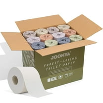 Joonya Bamboo Toilet Paper | 48 Double Length Rolls (370 Sheets ...