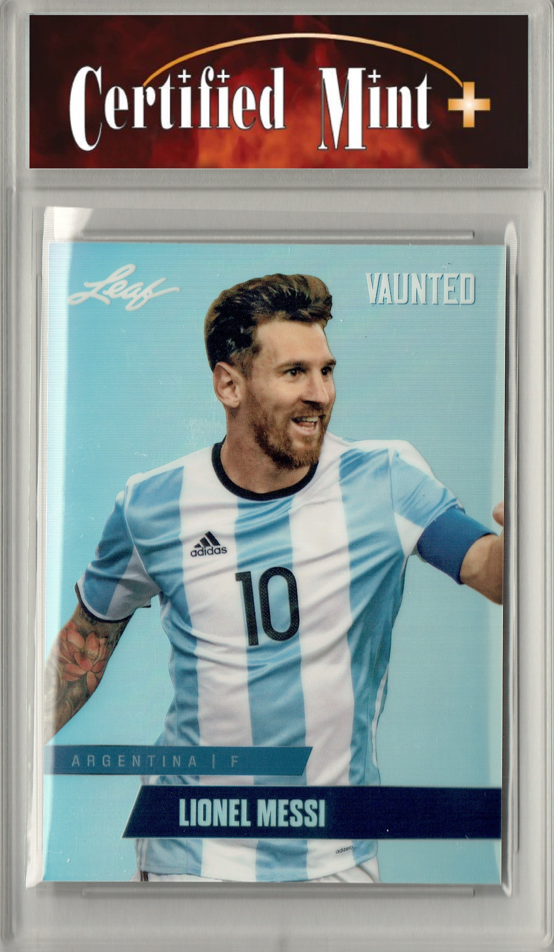 Certified Mint+ Lionel Messi 2024 Leaf Vaunted Metal #VM-11 Silver 25 ...