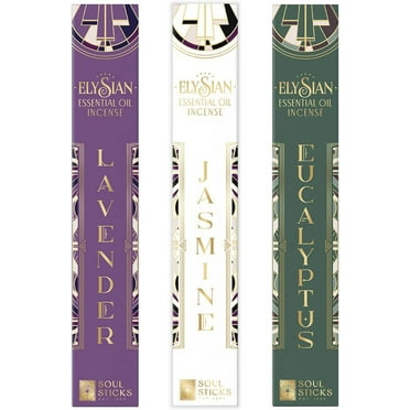 Soul Sticks Pure Petals Elysian Incense Sticks 3 Pack Variety Set All ...
