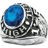 Personalized Men's Classic Oval Class Ring available in Valadium ...