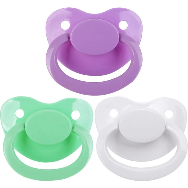 CutiePlusU Adult Sized Pacifier Dummy for Adult Babies-Large Shield 3 ...