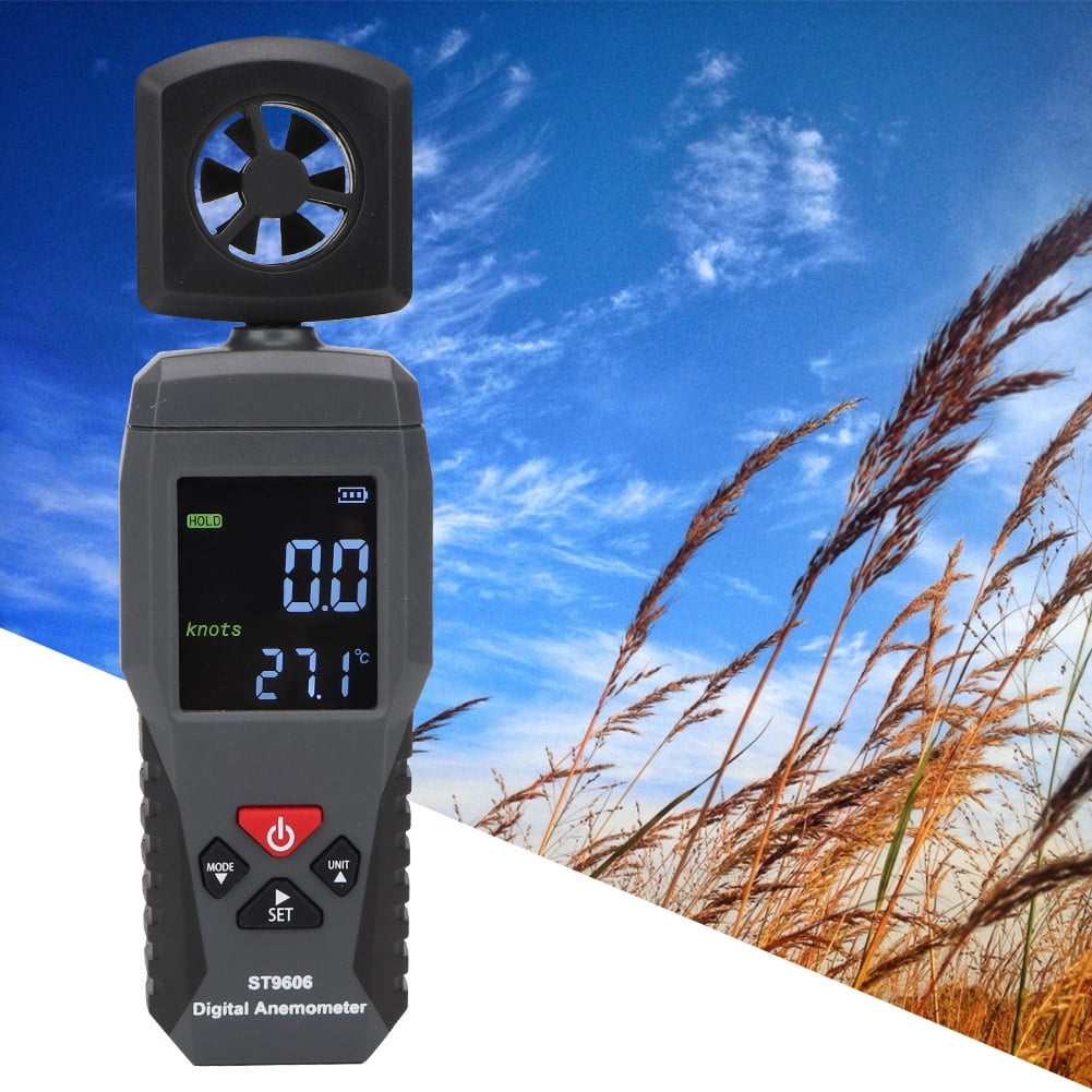 Buy Ticfox Digital Anemometer,SMART SENSOR Wind Gauge ST9606 Portable ...