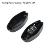 Cord Switch On-Off Control SPST Red Light Rocker Switch for Bedroom ...