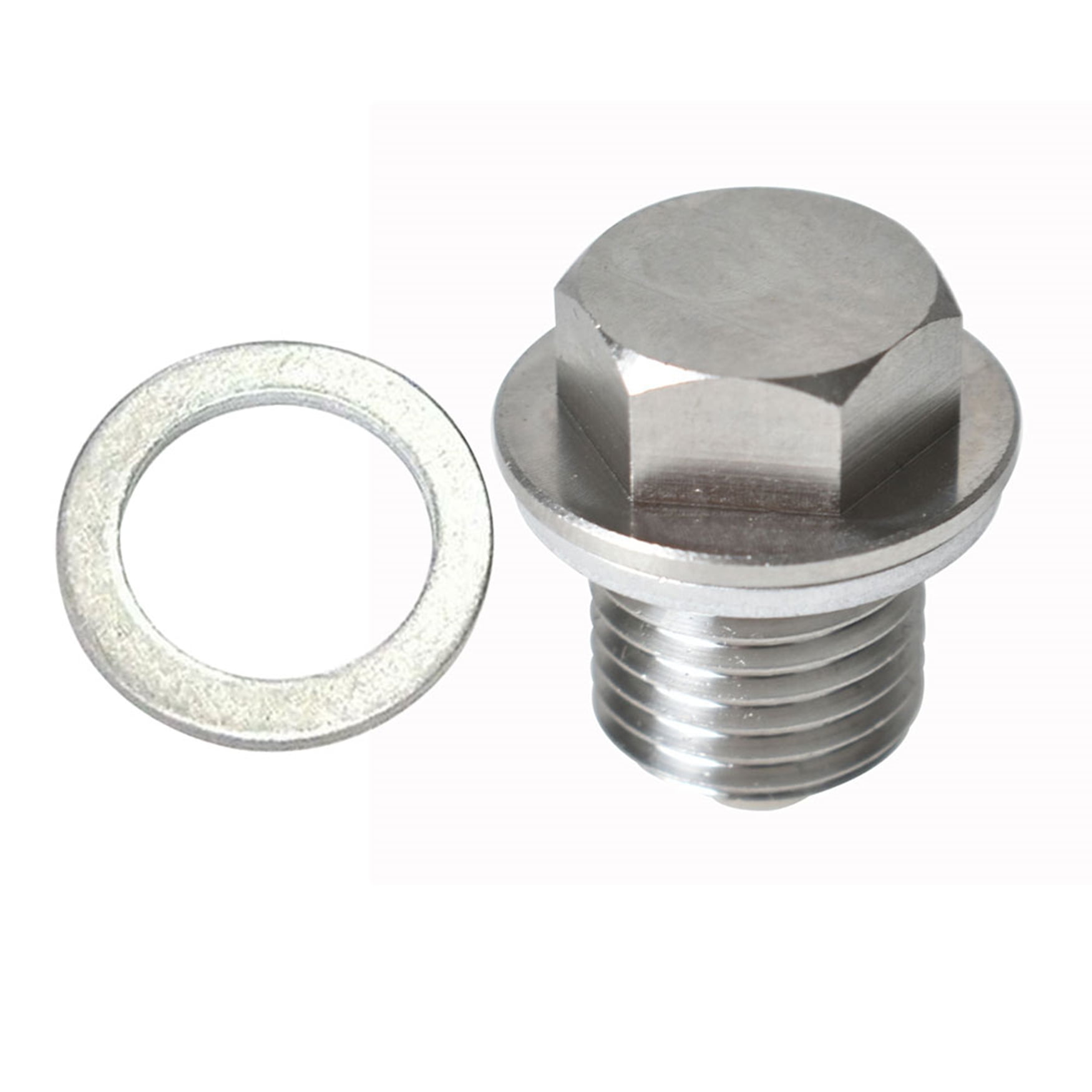LABLT Stainless Steel Engine Oil Drain Plug with Neodymium Magnet (M14 ...