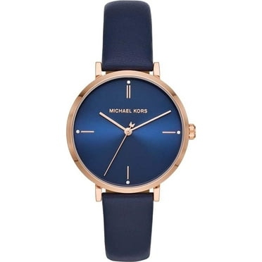 Michael Kors Women's Parker Wrist Watch, Crystal Pave Logo, Rose Gold ...