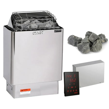 Harvia Electric 4.5kW Sauna Heater Digital Control Panel WIFI Remote ...