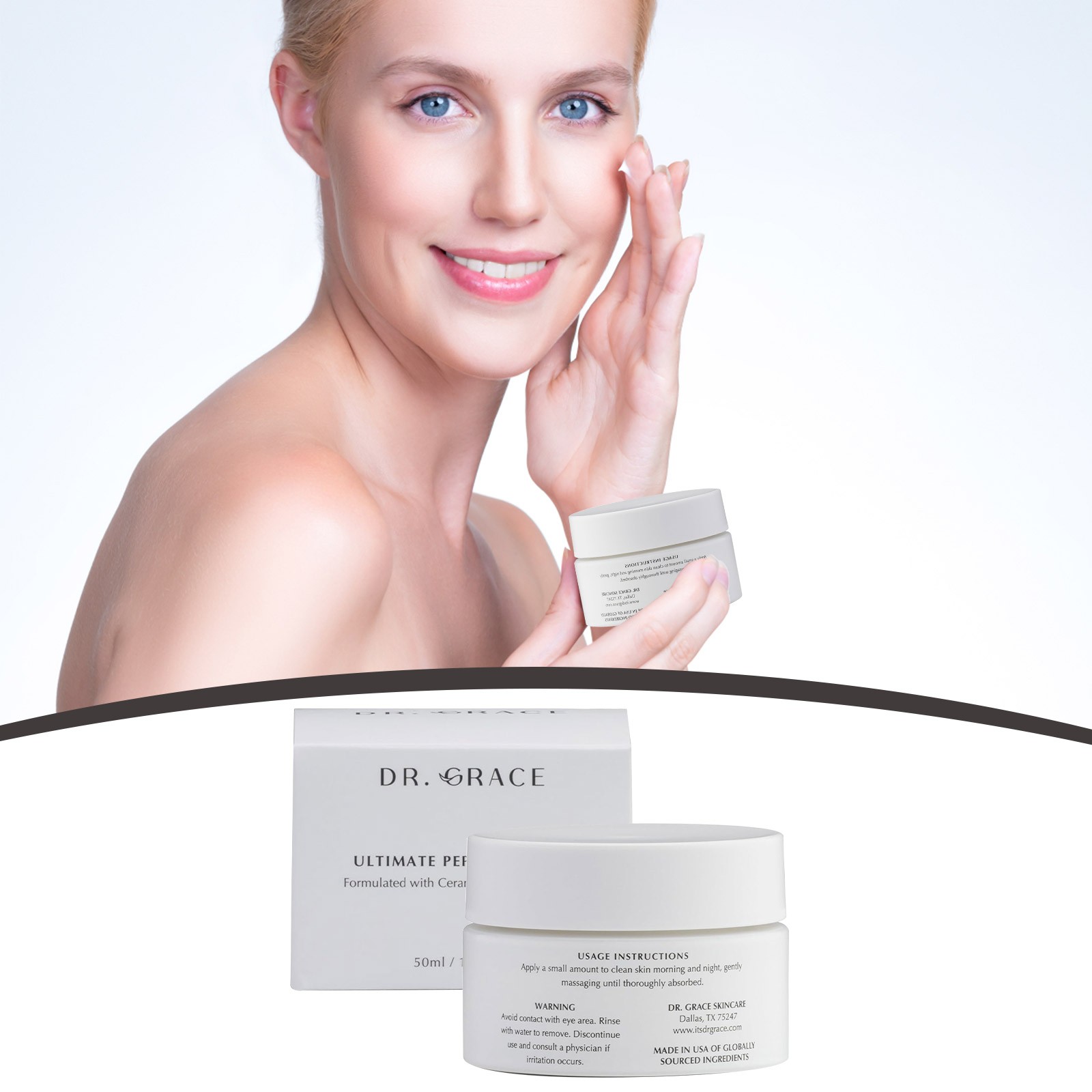 Dr. Grace Ultimate Peptide Cream - Advanced Peptides & Ceramides to ...