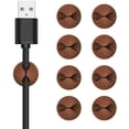 8 Pack Adhesive Cable Clips, Cable Cord Holder Organizer Management ...