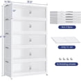 800QT Extra Large Stackable Storage Bins with Lid, 200Gal Plastic ...