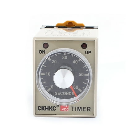 Adjustable Delay Time DPDT 8 Pin 0-60 Seconds Knob Controlling Timer ...