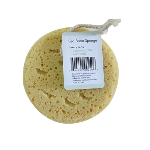 Retail Imports Sea Foam Bath Sponge - 3 Ea, 2 Pack - Walmart.com ...