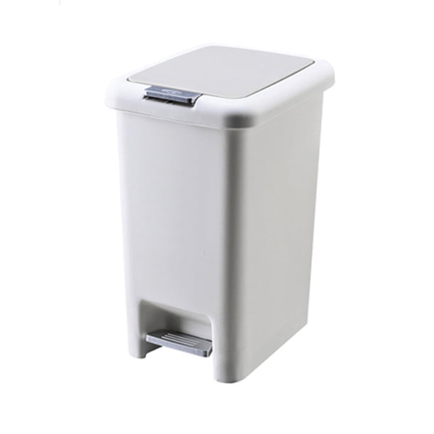 Aihimol Cubo de basura para el hogar, baño, cocina, inodoro con tapa ...