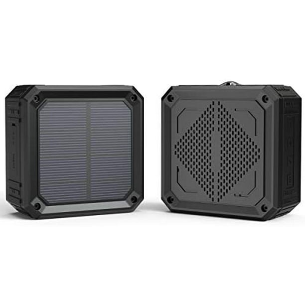 Bocina ABFOCE Solar Bluetooth Portátil 15hrs -Negro | Bodega Aurrera en ...